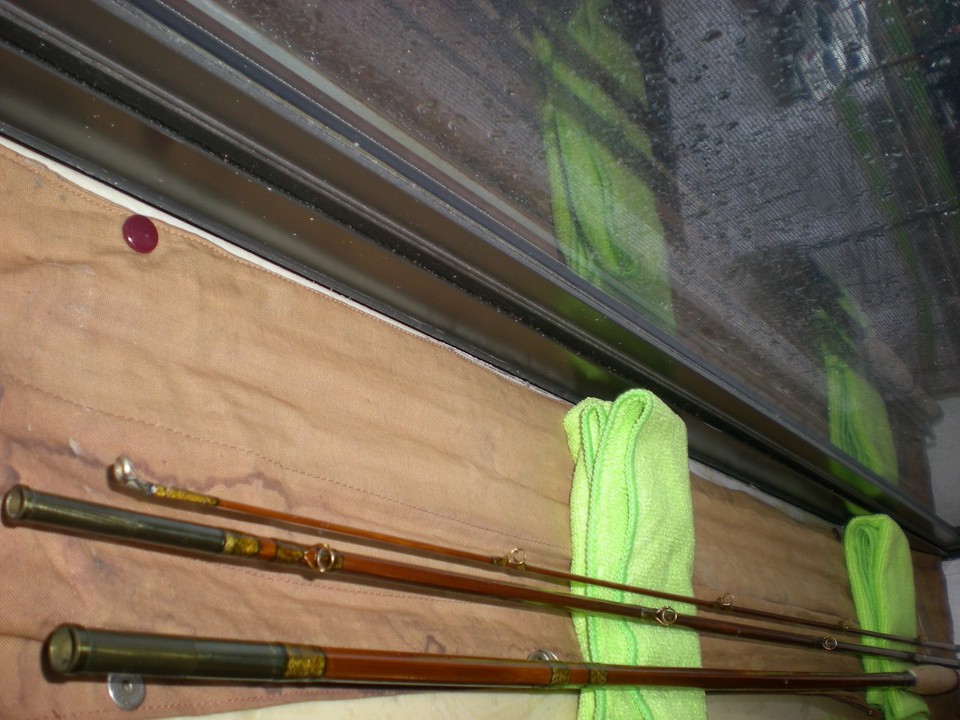 Vintage, Millward's ''Flylite'' Split-Cane Fly Rod 9' 3/1 7-8wt.est. 6 ...