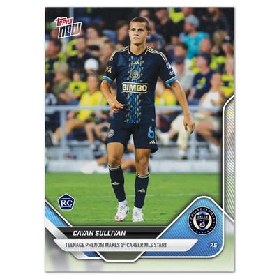Cavan Sullivan RC 1st Career Start - 2025 MLS Topps NOW - Card 59 | eBay