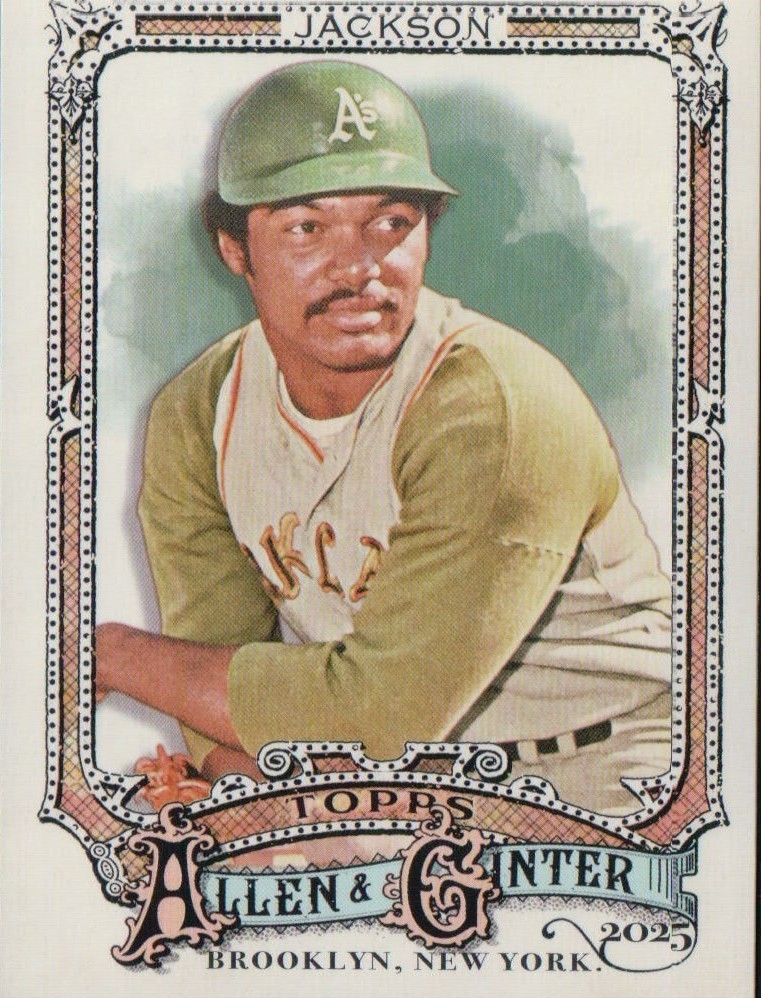2025 Topps Allen & Ginter - Chrome Reggie Jackson #60 Mini for sale ...