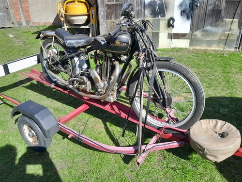 sunbeam 350 sprint race bike 1929 ish vintage bike NOT a S8 S7 PX | eBay UK
