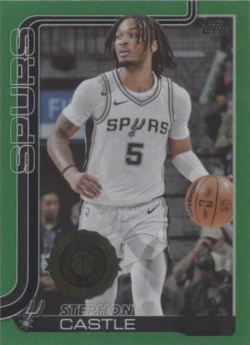 2025-26 Topps - Stephon Castle #197 Green Rainbow /99 for sale online ...