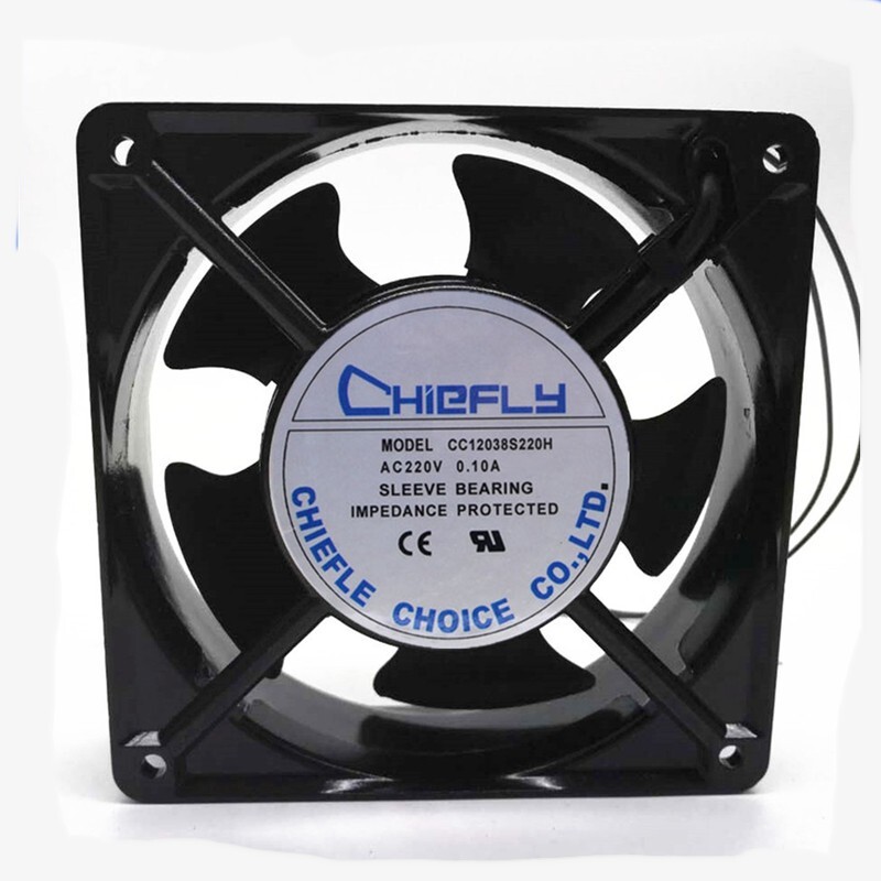 CHIEFLY CC12038S220H 220V 12038 12CM 0.10A cabinet axial flow heat fan ...