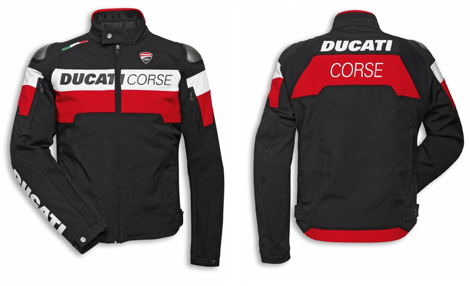 Motorcycle jacket in fabric Ducati Corse tex C5 size 52 - 981073352 ...