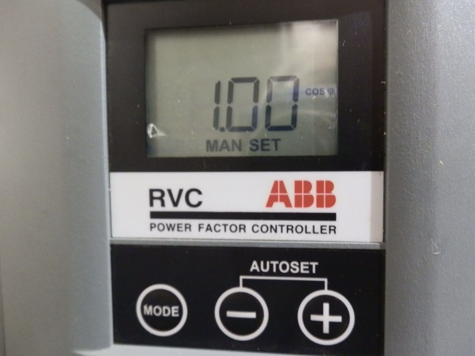 ABB RVC POWER FACTOR CONTROLLER RVC12-1/5A V 3.5 | eBay