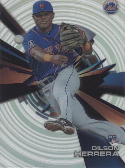 2015 Topps High Tek - Spiral Dilson Herrera #HT-DH Pattern 2 Spiral ...