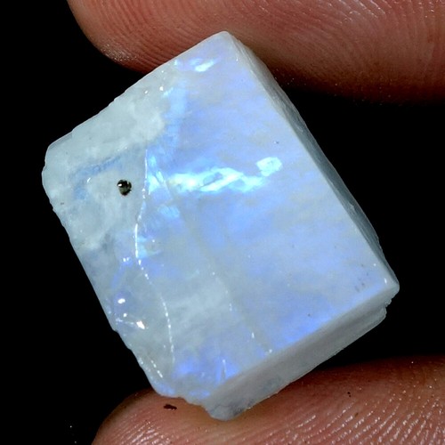 27.20Ct Natural Therapy Stone Blue Flashy Rainbow Moonstone Rough ...