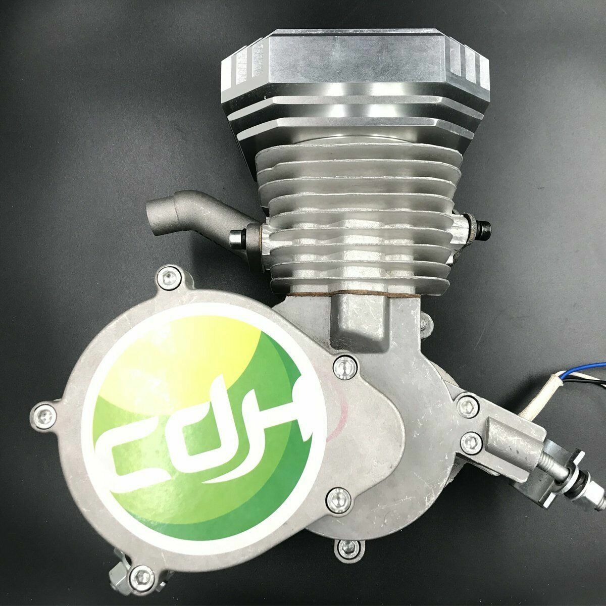 CDHPOWER Racing Head (Square Type/Silver) for 2 Stroke Engine Kit 66cc ...