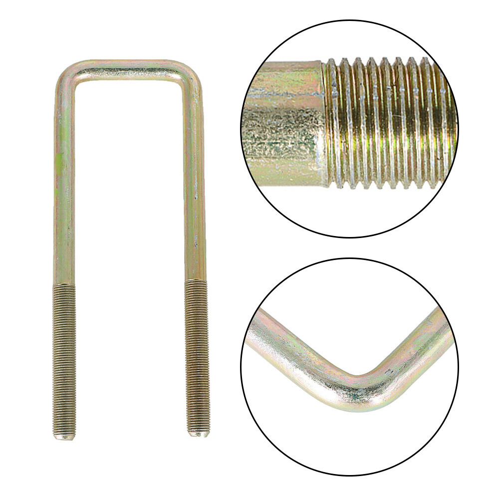 NEW For 88-98 GMC Chevy C1500 Square U-Bolts 2.5" Wide Leaf Springs 8. ...