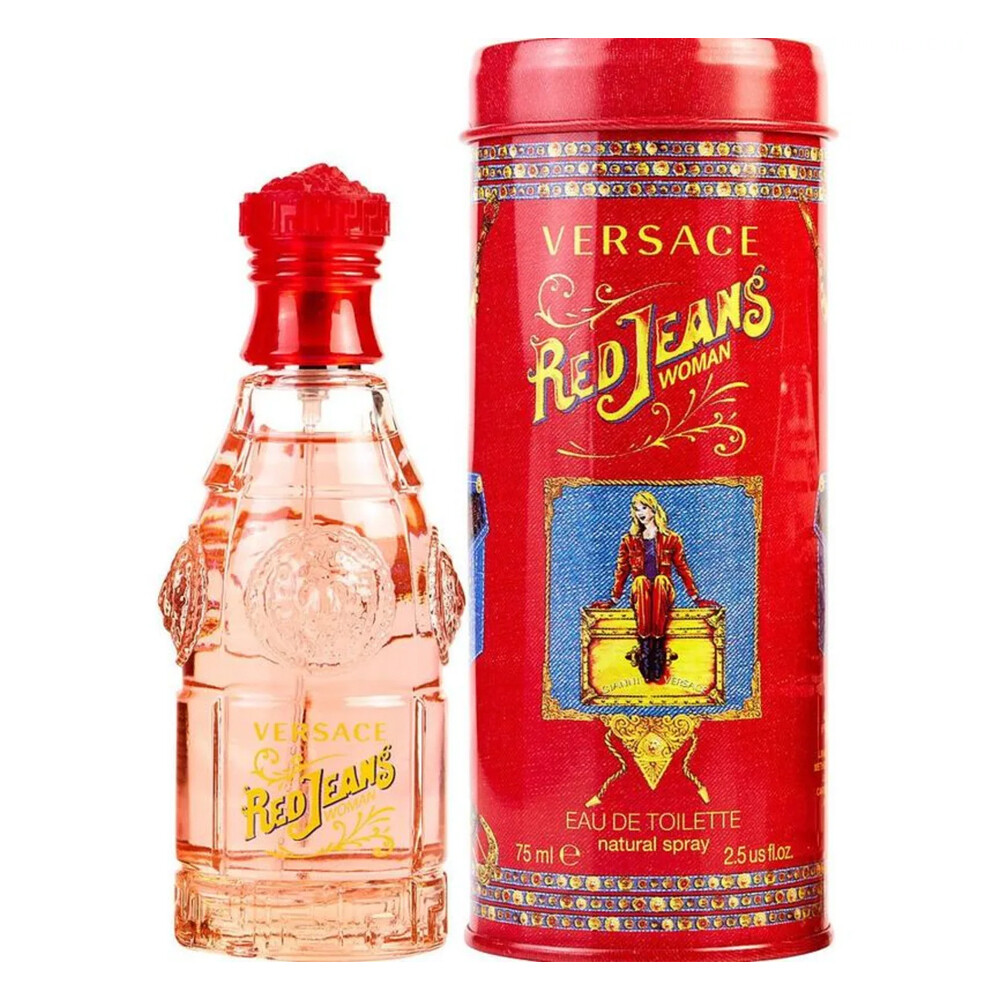 Versace Red Jeans Eau de Toilette 75ml Women EDT Spray Fragrances for ...