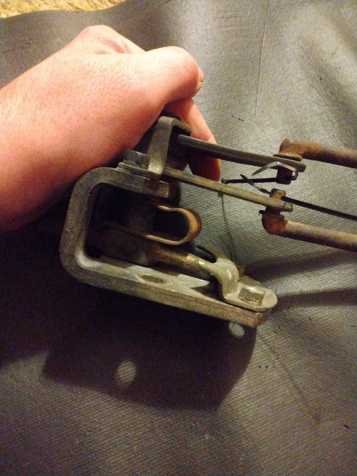 1955-1958 Chevrolet C1 Corvette 3 Speed Shifter W/Rods & Bolts Saginaw ...