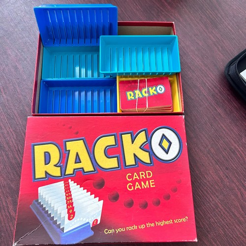 Vintage 1997 RACKO Card Game Parker Brothers 100% Complete Great Family ...