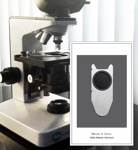 Leitz Microscope Linear Polarizer w/ Aluminum Slider. Retrofit ...