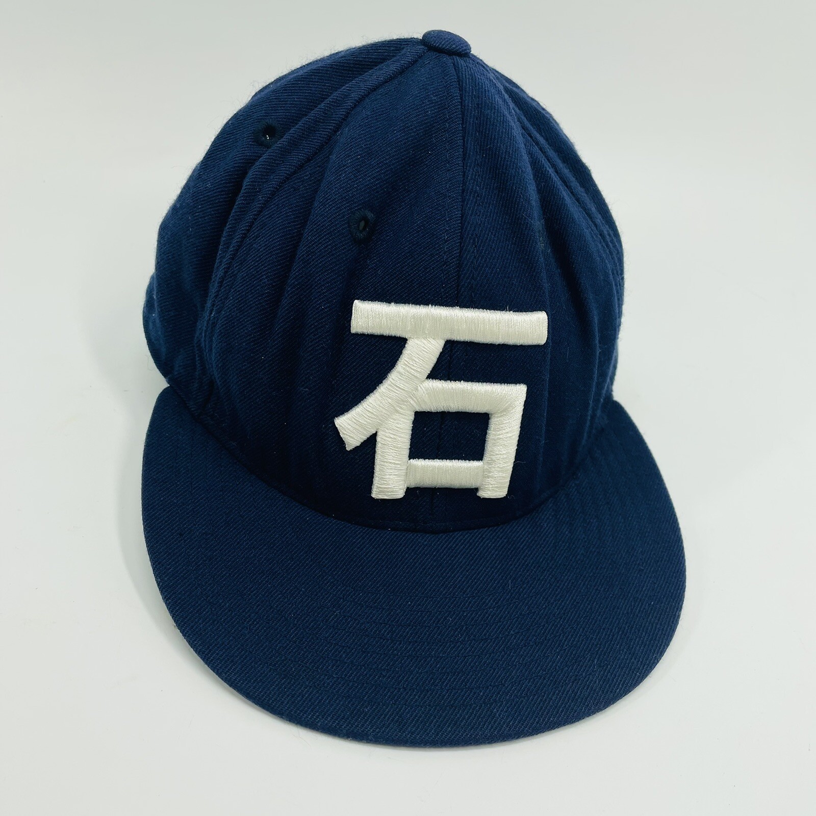 Rare RocaWear Fitted Baseball Cap Hat Dark Blue "Ston… - Gem