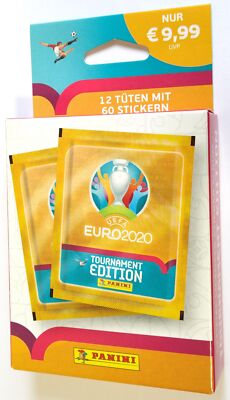 Euro 2020 Tournament Edition Blister 12 Packs Stickers Panini | eBay