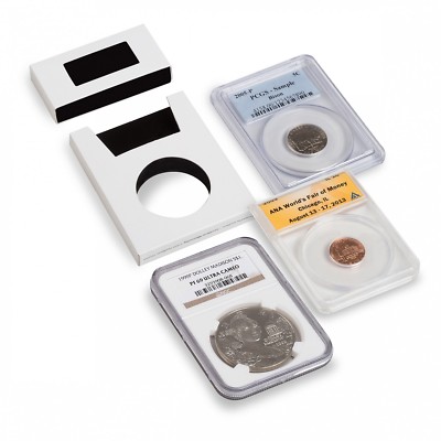 10 Coin Slab Protectors Intercept Shield Full Covers Certified Graded ...