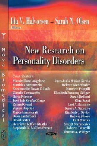 New Research on Personality Disorders by Sarah N. Olsen (2008 ...