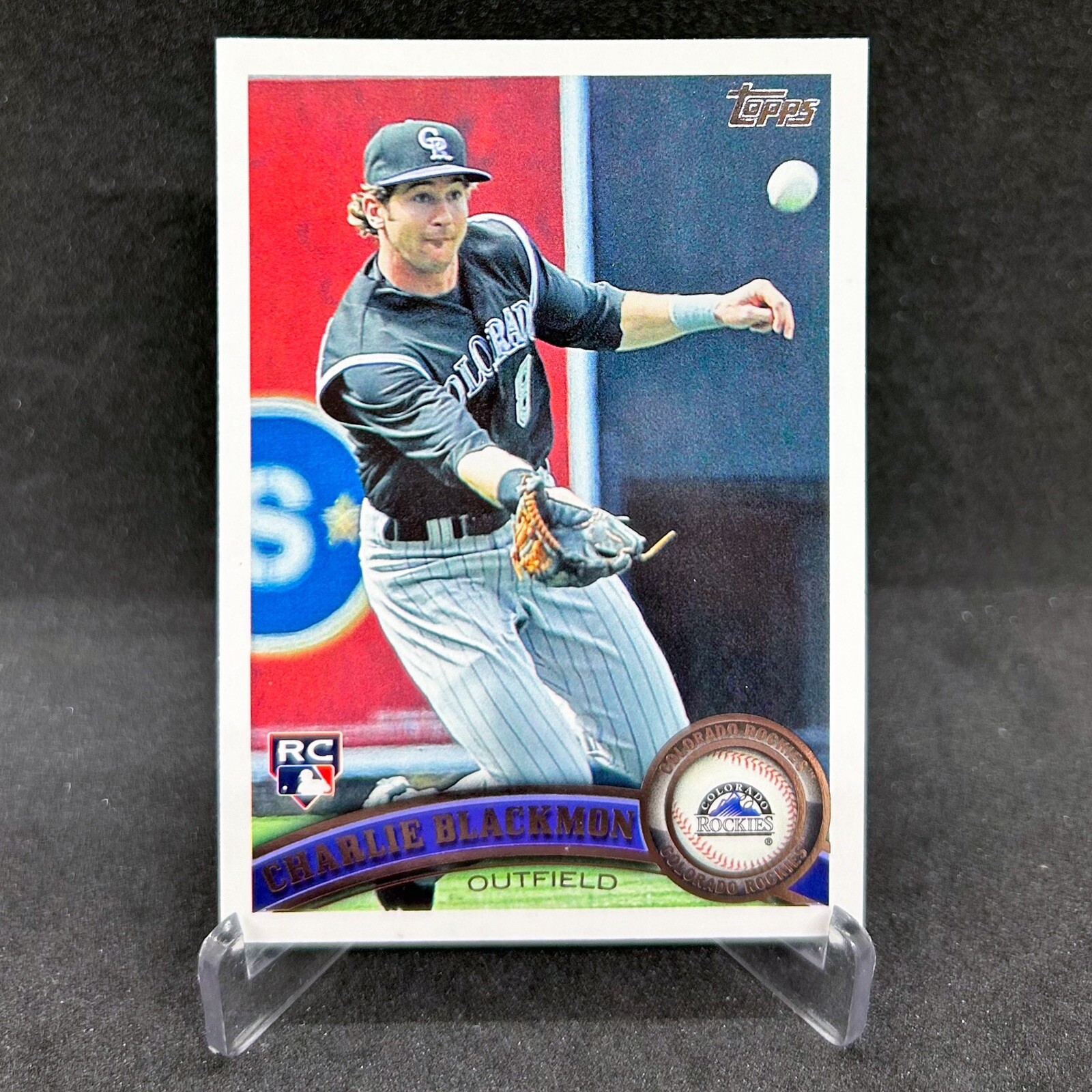 2011 Topps Update Charlie Blackmon Rookie RC #US231 Rockies | eBay