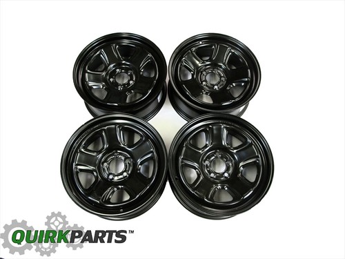 CHARGER CHALLENGER CHRYSLER 300 POLICE STEEL BLACK WHEEL 18" X 7.5 ...