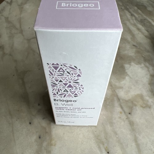 Briogeo B. Well Organic Cold-Pressed 100% Castor Oil 45ml NIB ...