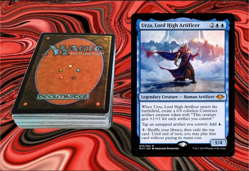 URZA, LORD HIGH ARTIFICER - EDH COMMANDER DECK Magic Gathering MTG 100 ...