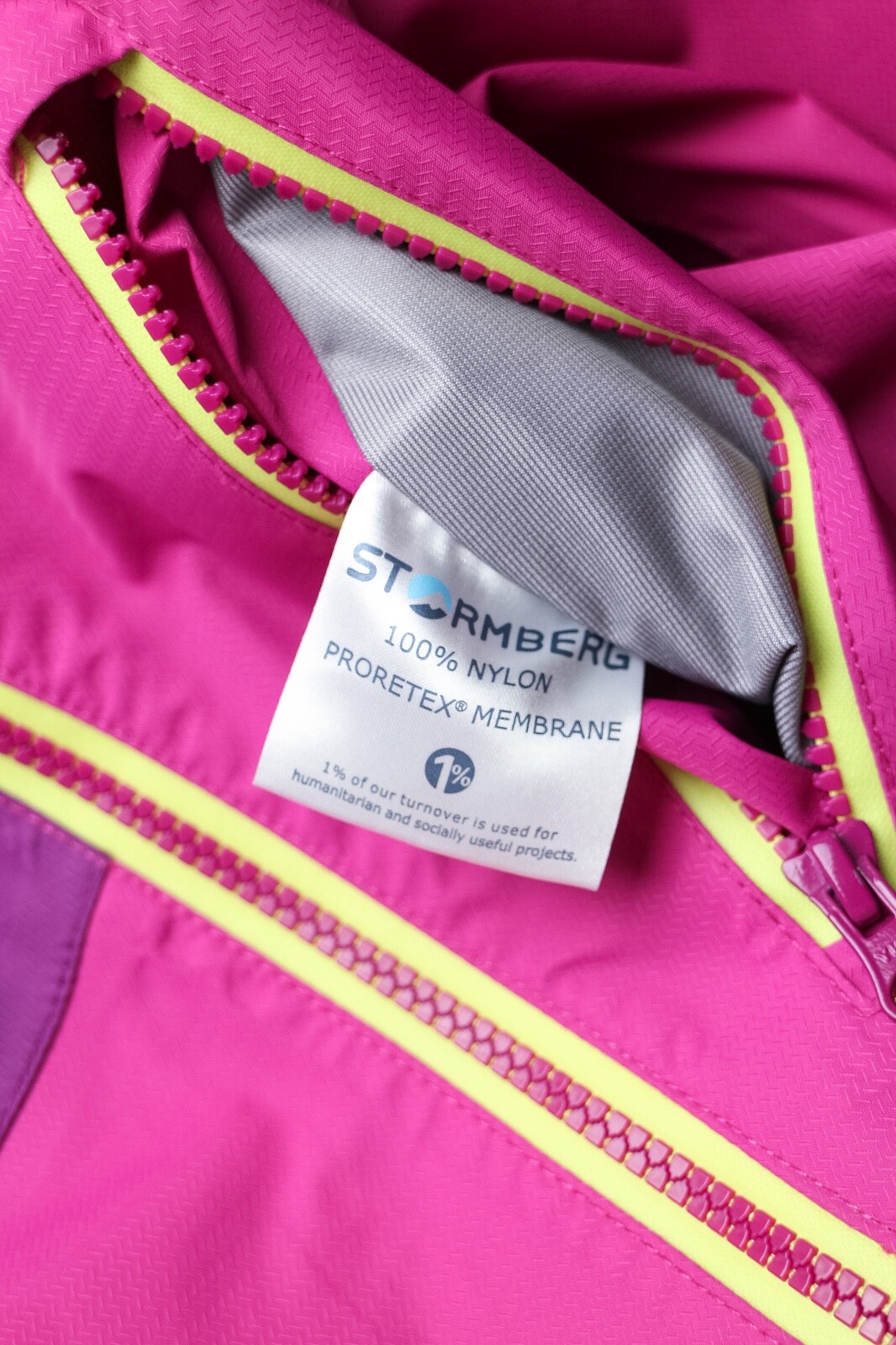 Stormberg Women Jacket Leisure Waterproof Windproof Pink size S UK8 ...