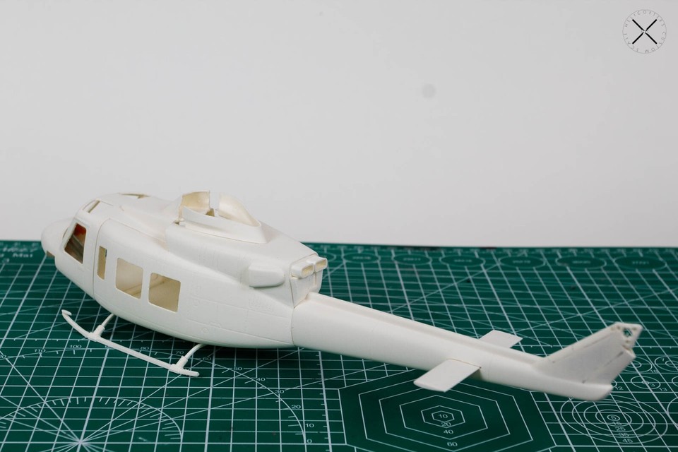Fuselage kit Bell 412 1:36 for M1 and Others RC Helicopters | eBay