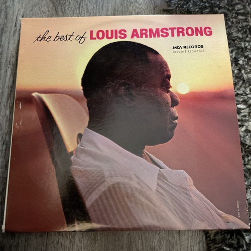The Best of Louis Armstrong - Deluxe 2 Record Set MCA 2-4035 LP Vinyl ...