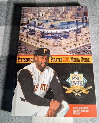 NRMT-MT 2001 PITTSBURGH PIRATES MEDIA GUIDE, OFFICIAL MLB MEMORABILIA ...