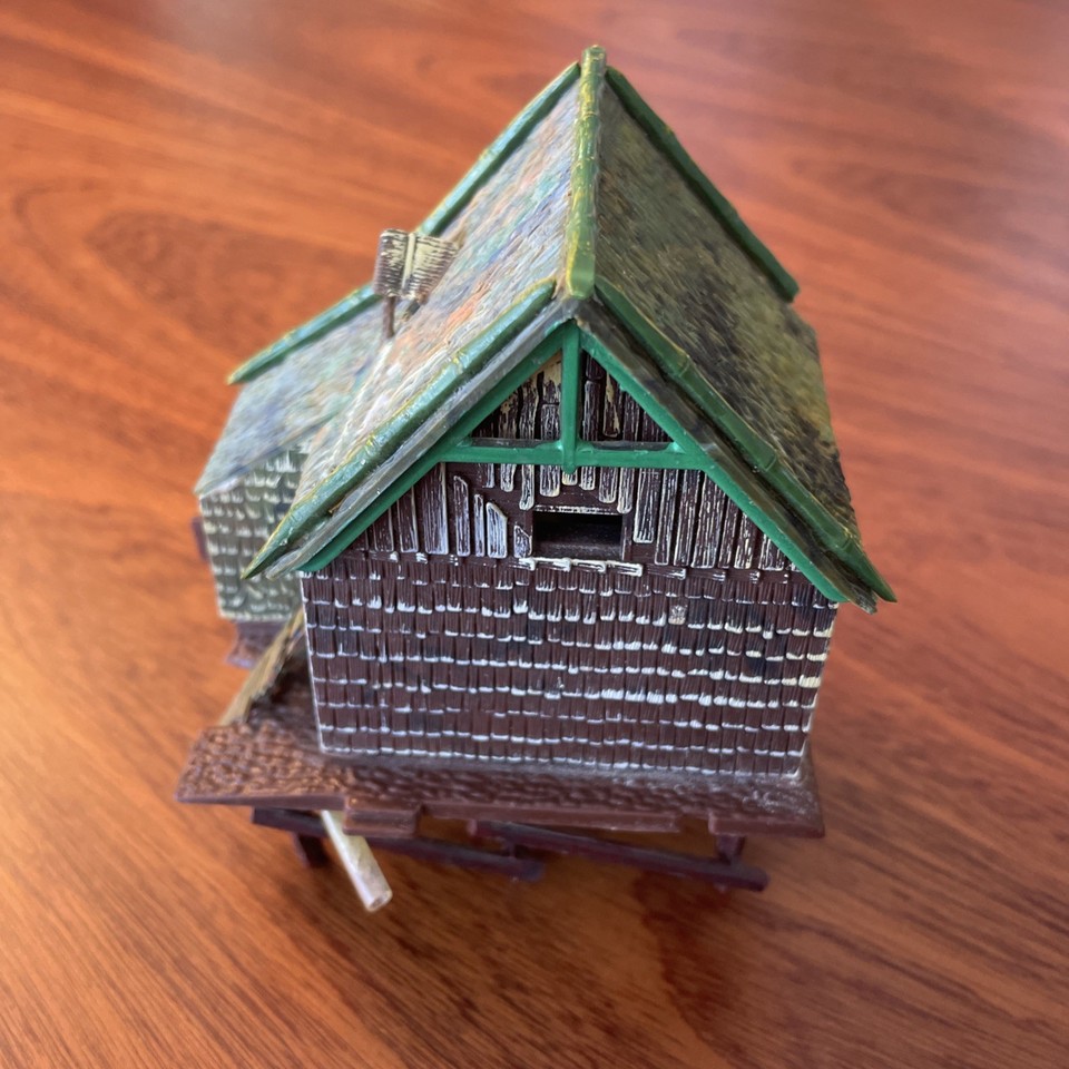 PennPlax HO Scale Water Mill Hut Water Wheel | eBay
