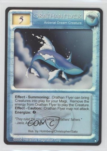 2000 Magi Nation Limited Foil Orathan Flyer | eBay