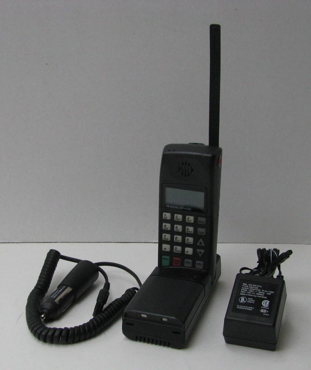 Vintage Ericson Cellular One TR-207 Cell Phone - with car & a/c Doc ...