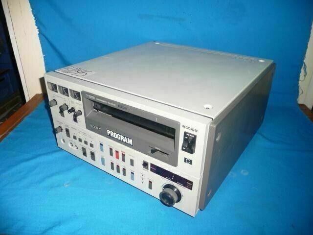 Sony VO-5850 VO5850 Video Cassette Recorder AC120V 50/60Hz 75W As Is | eBay