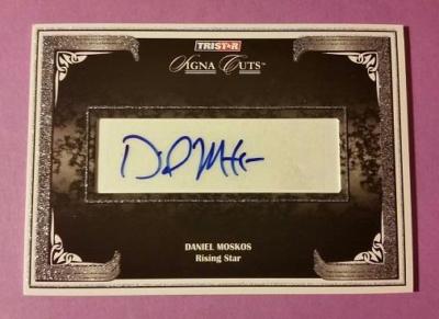 DANIEL MOSKOS (SP) AUTOGRAPH AUTO - PITTSBURGH PIRATES 2008 TRI STAR ...