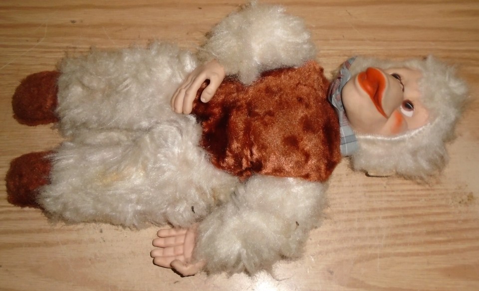 Vintage Rushton Zip The Monkey Rubber Face Stuffed Doll ZIPPY 19 in | eBay