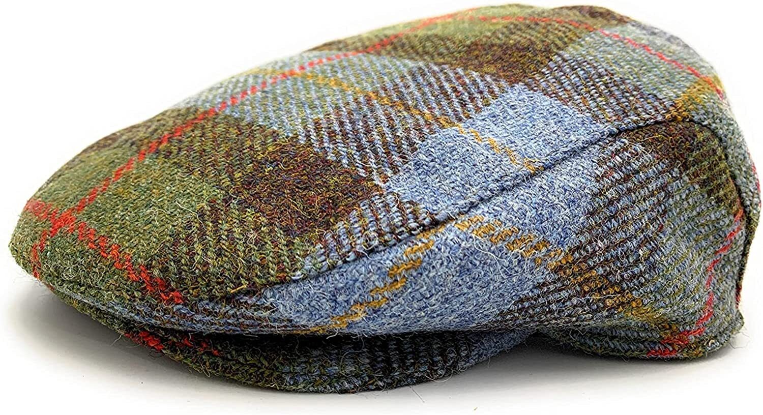 Authentic Harris Tweed Flat Cap Hand Made In Scotland Unisex S - 2XL ...