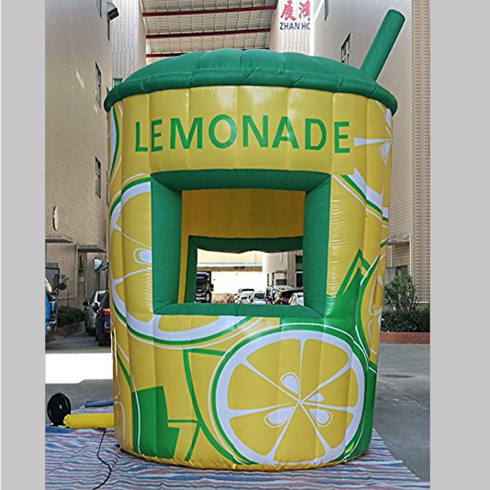 12ft.Tall Commercial Inflatable Lemonade Concession Stand Event Drink ...