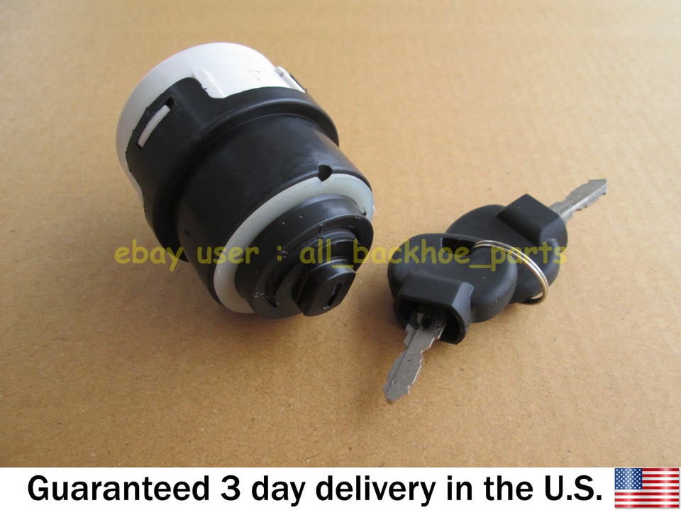 IGN. SWITCH W. 2 KEYS FOR NEW HOLLAND CASE MANITOU PERKINS MERRIT 50988 ...