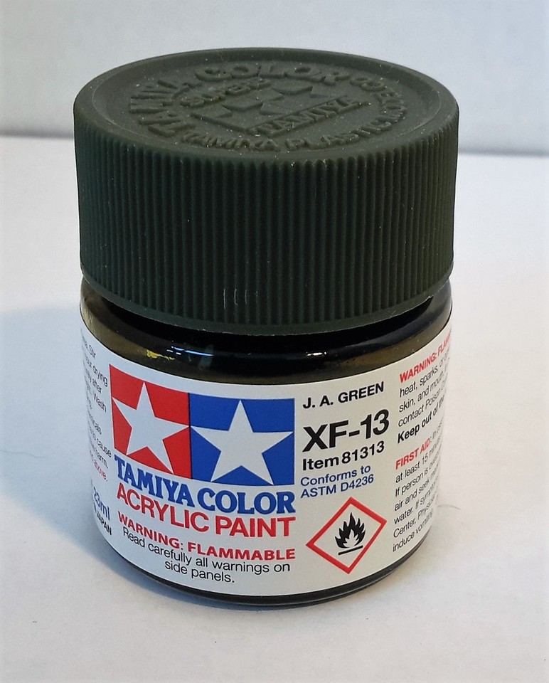 Tamiya Acrylic Paint (Large) 23ml Bottles XF-1 to XF-71 Colors/Flats | eBay