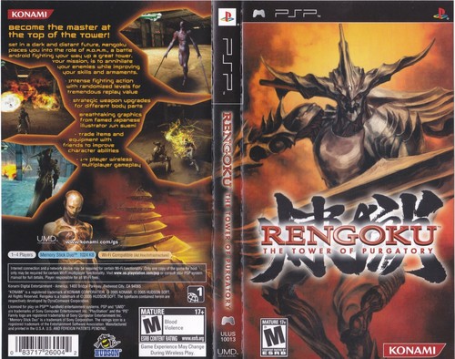 RENGOKU: THE TOWER OF PURGATORY - Sony PSP UMD Video Game (Complete ...