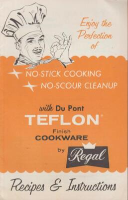 Regal Du Pont Teflon Cookware 1955 Recipes Vintage Booklet Rare | eBay UK