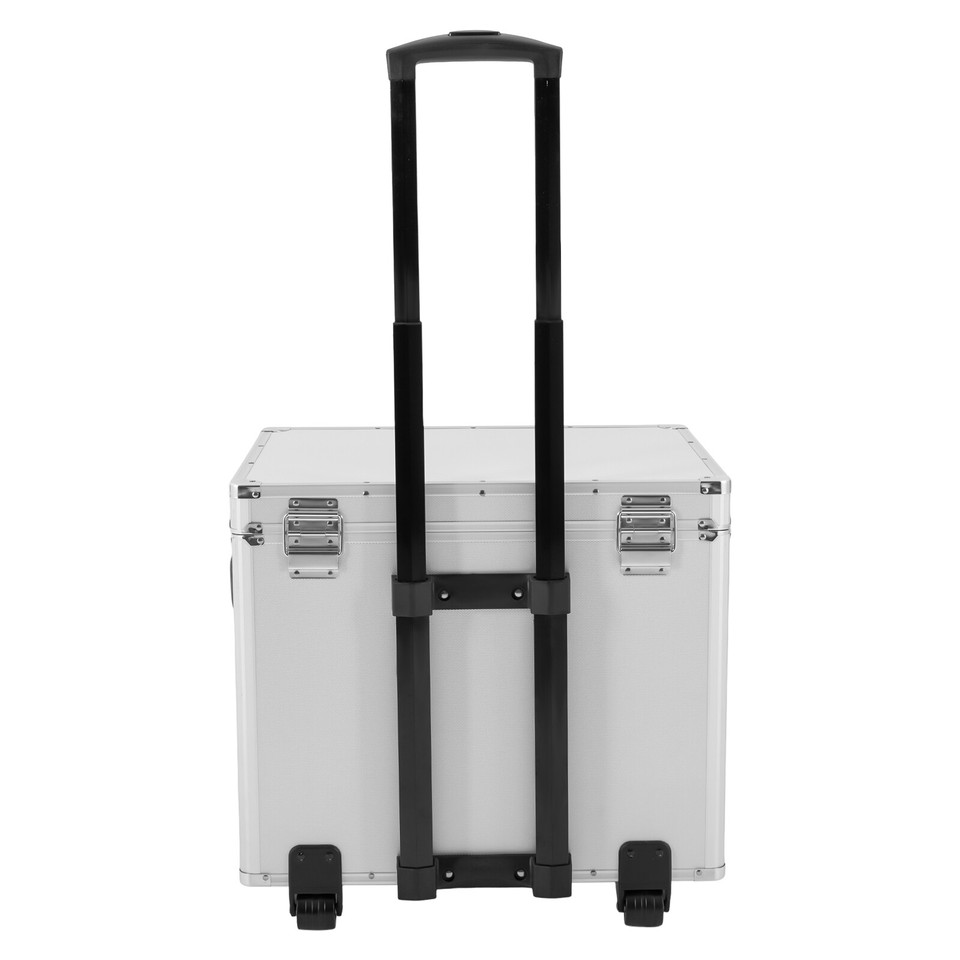 Locking Mobile Business Case！ Aluminum Alloy File Lock Box！ Hand pull ...