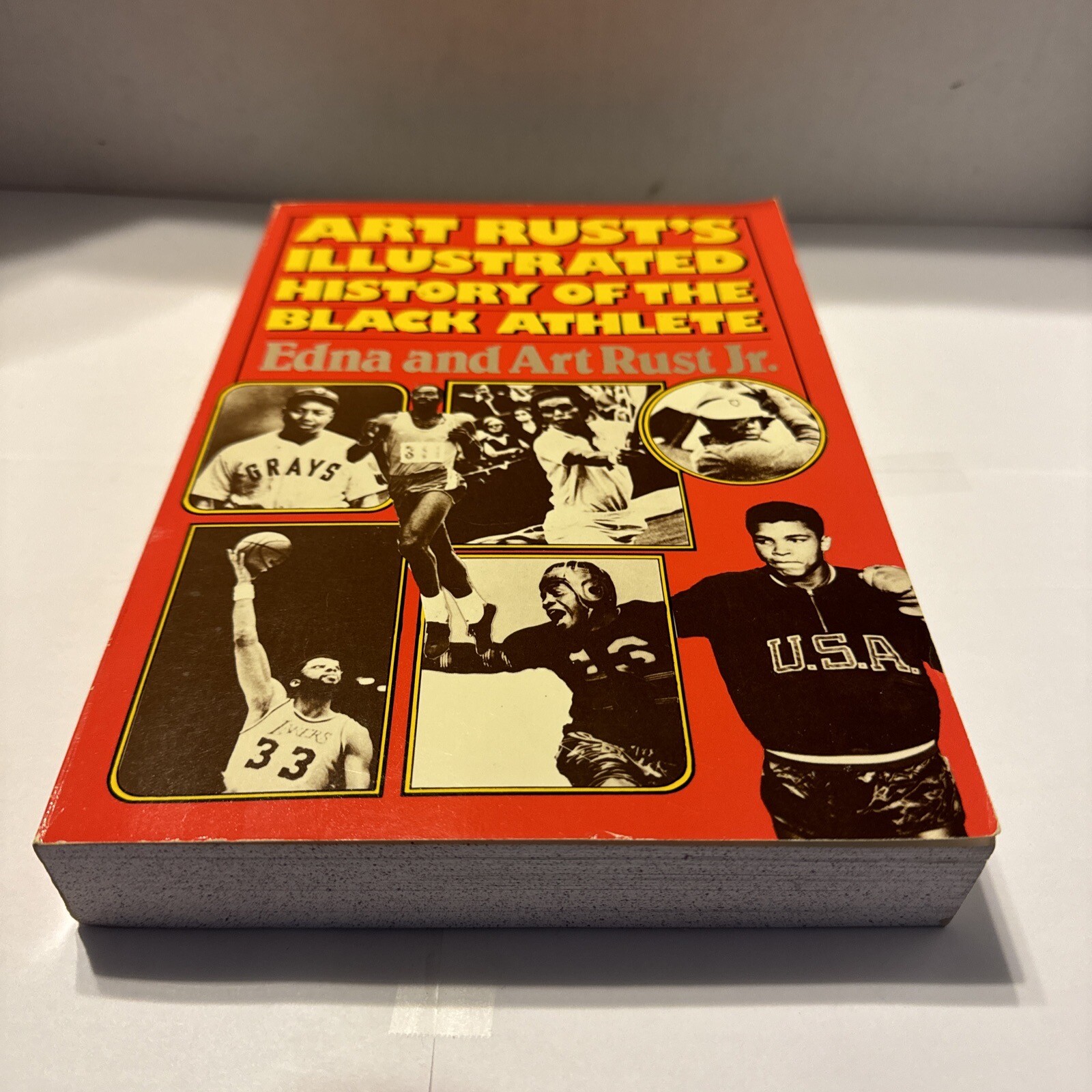 Art Rust's Illustrated History of the Black Athlete by Edna & Art Rust ...