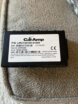 CALAMP LMU12G100-G1000 FLEET TRACKING GPS UNIT | eBay