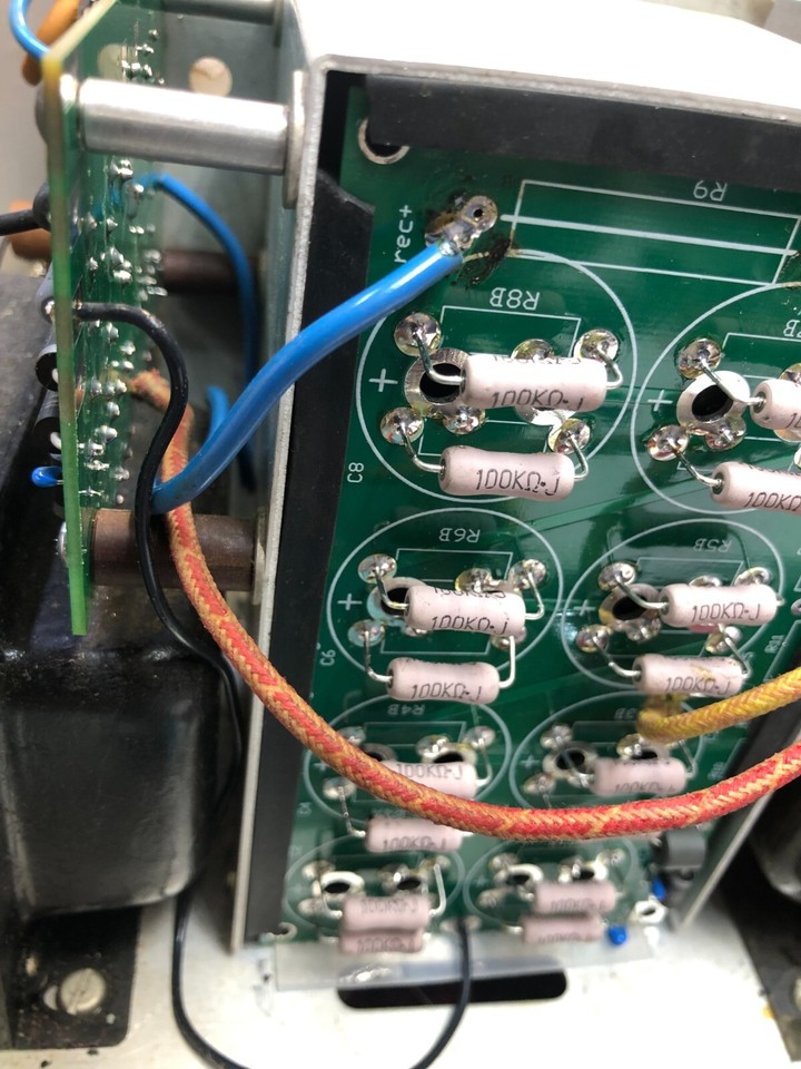 Heathkit SB220 SB221 Rectifier Meter Board with protection and glitch ...