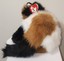 Z2 1995 Ty Maggie Calico Cat 15" Laying Plush Vintage Kitten Vtg ...