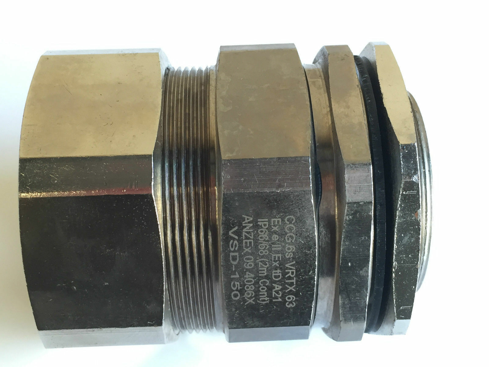 CCG Compression Gland 6s M63 VariTex™ Copper Tape for VSD-150 SWA Cable ...