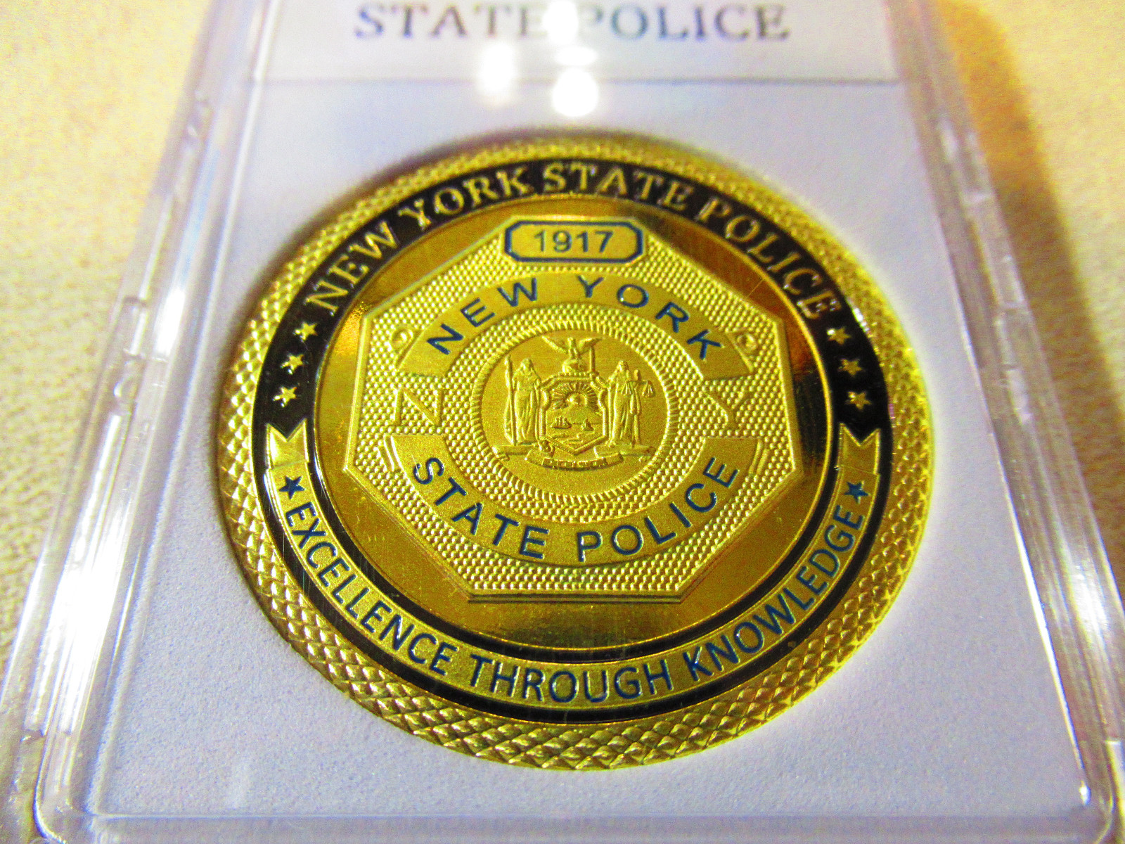 NEW YORK STATE POLICE Challenge Coin | eBay