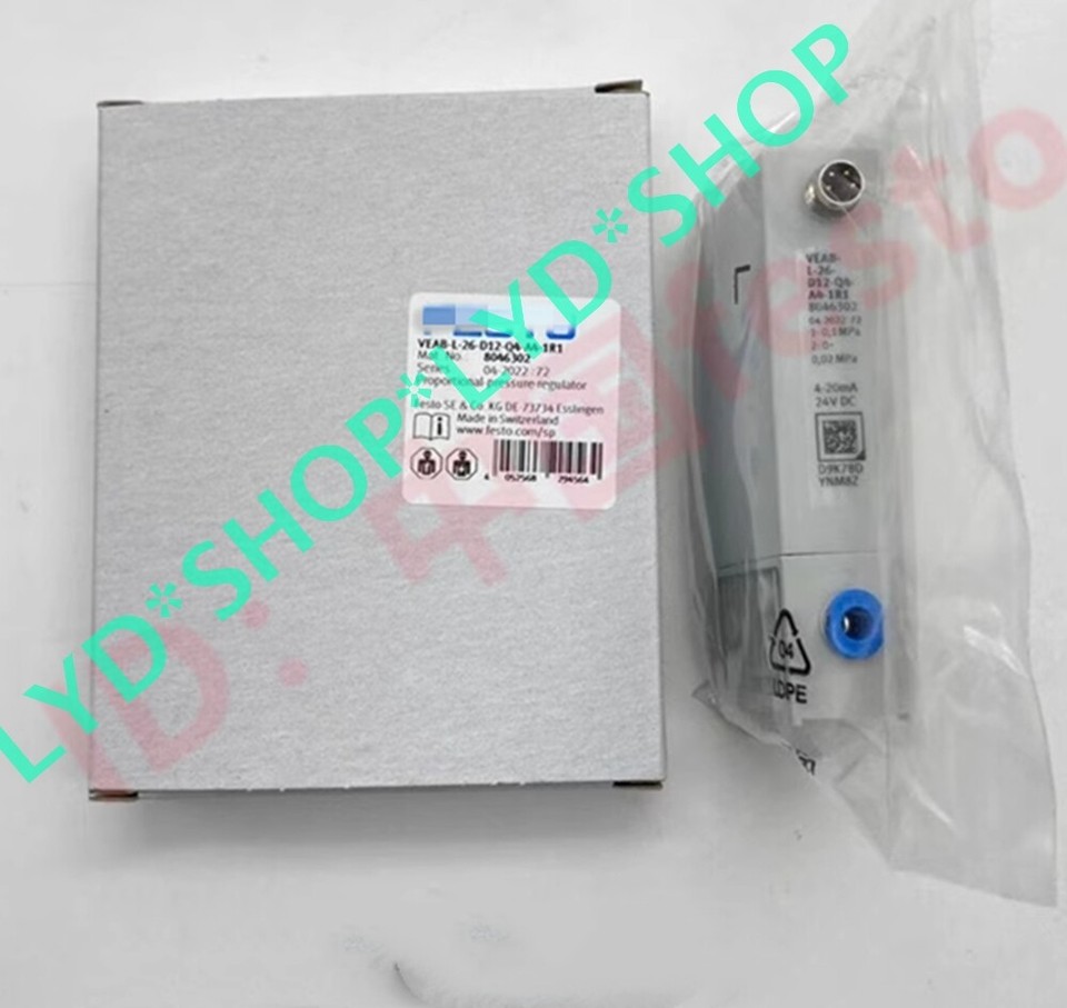 1pc NEW pressure regulating valve VEAB-L-26-D12-Q4-A4-1R1 8046302 ...