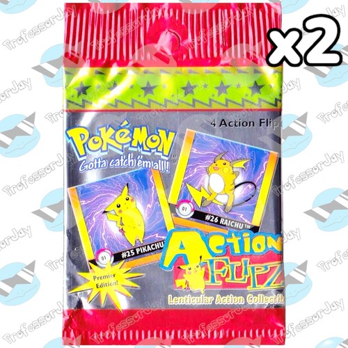 Pokémon Card TCG 1999 LENTICULAR ACTION FLIPZ | PREMEIR EDITION ...