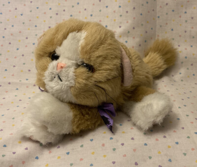 Tyco 1993 Kitty Kitty Jungle Kittens Orange & White Purring Lion Cat ...